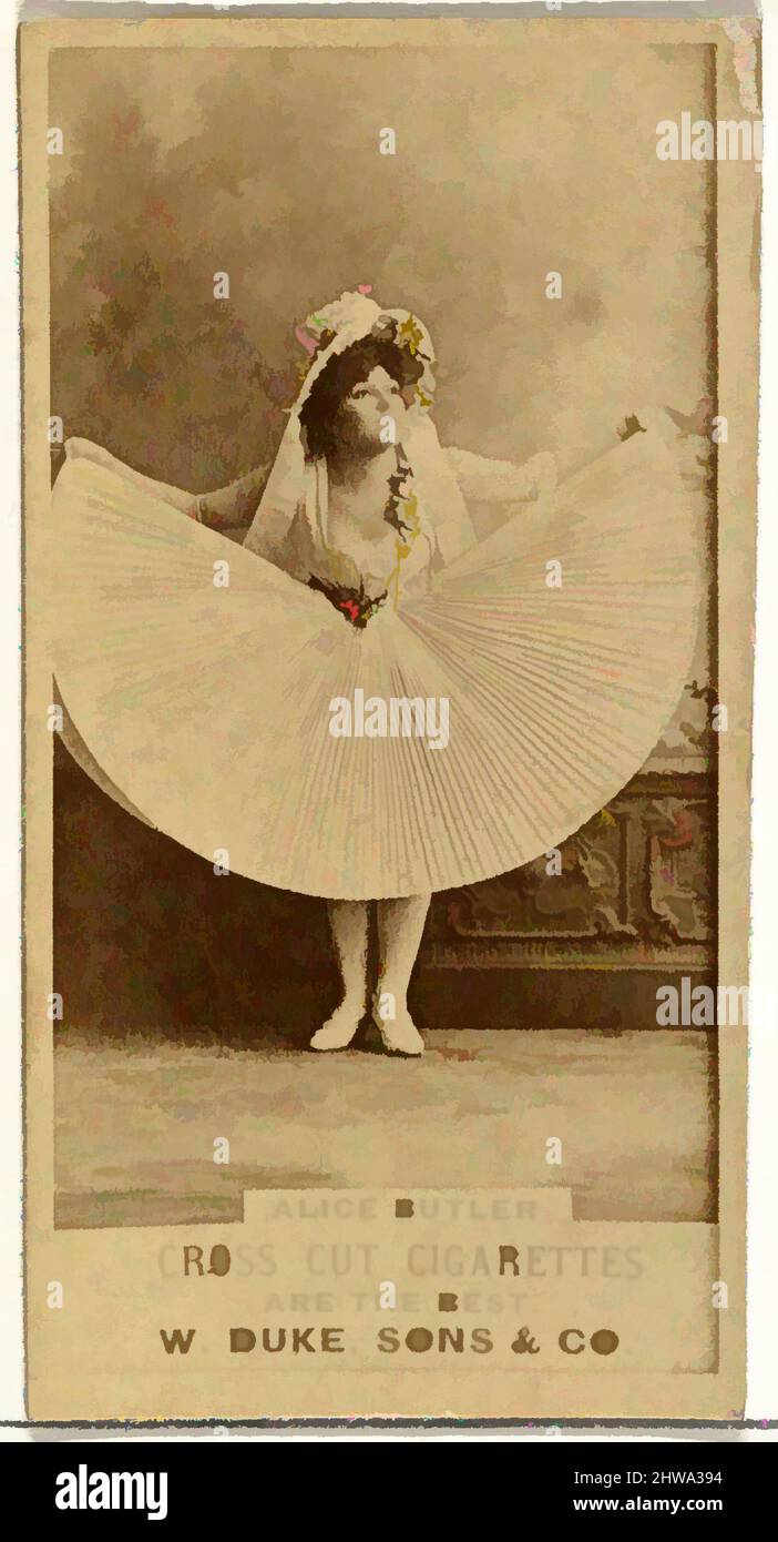 Art inspired by Alice Butler, from the Actors and Actresses series ...
