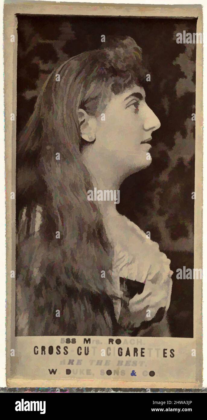 Art inspired by Drawings and Prints, Photograph, Card Number 588, Mrs ...