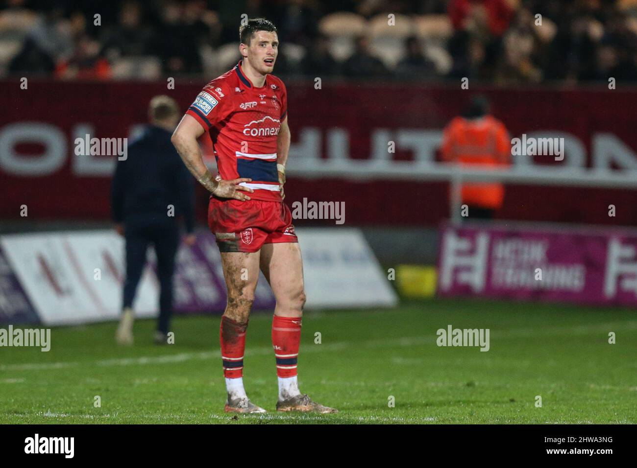 Sam Wood #24 of Hull KR during the game Stock Photo - Alamy