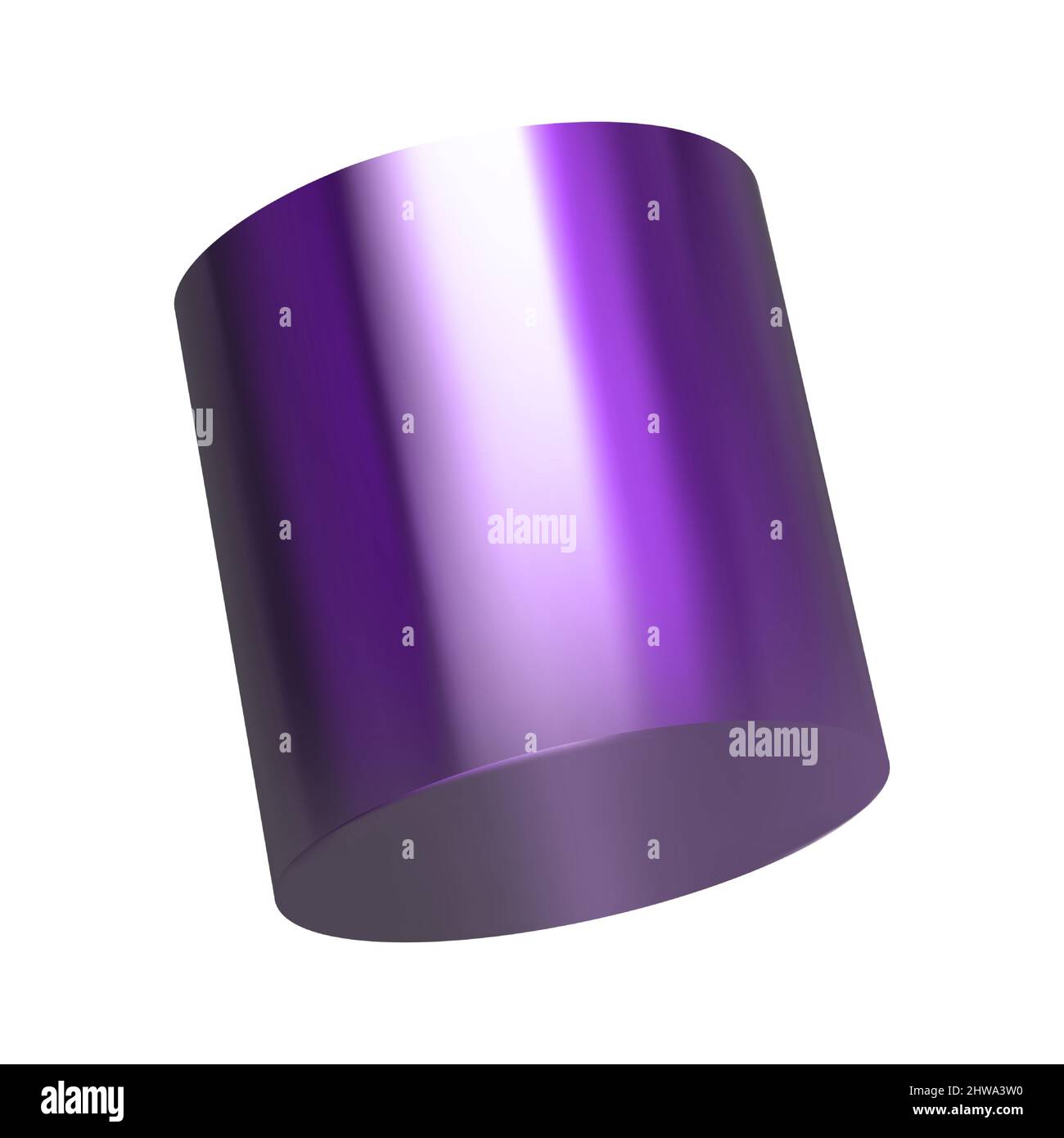 Realistic 3d render metallic color gradient geometric shapes objects ...