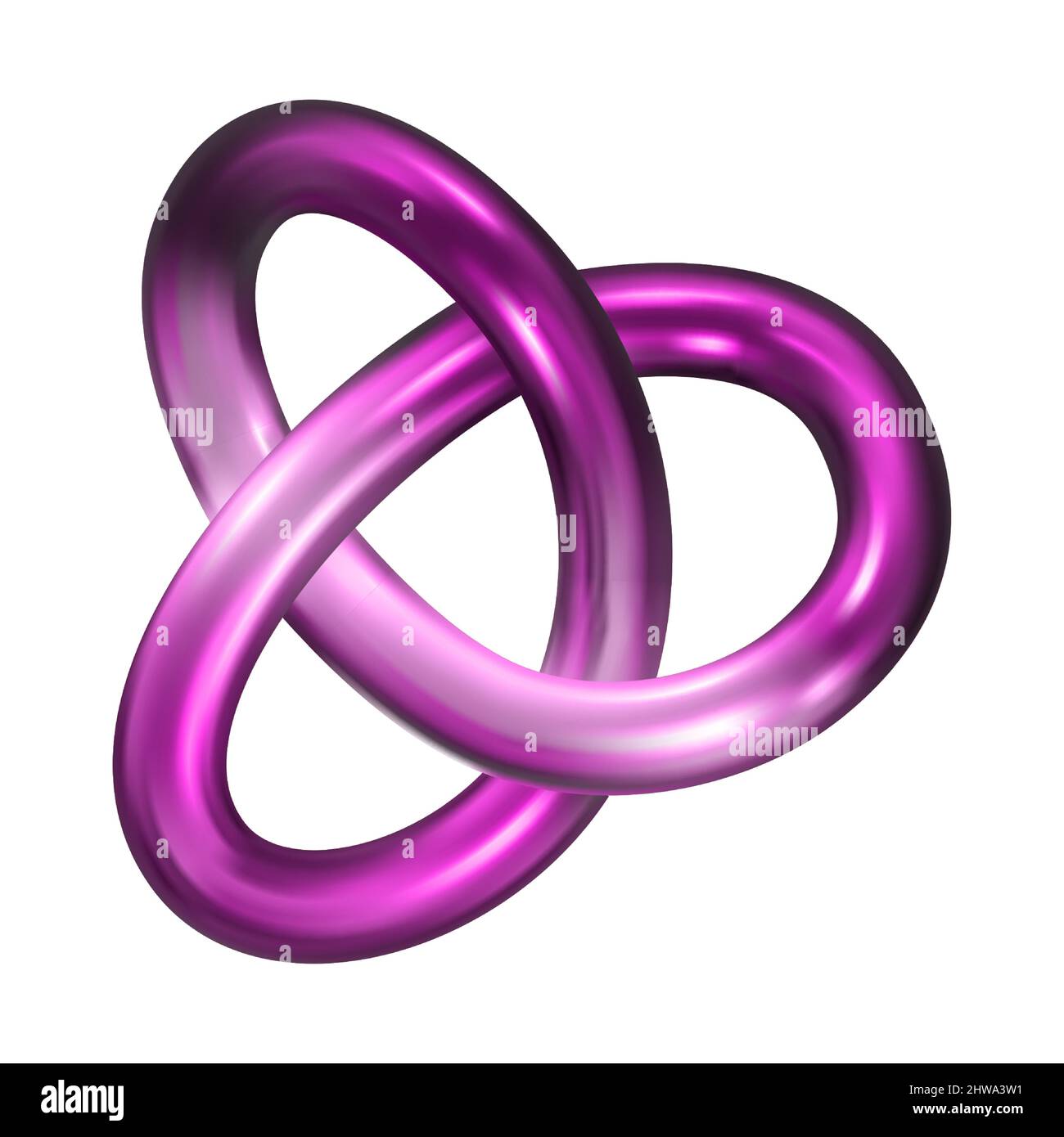 Realistic 3d render metallic color gradient geometric shapes objects ...