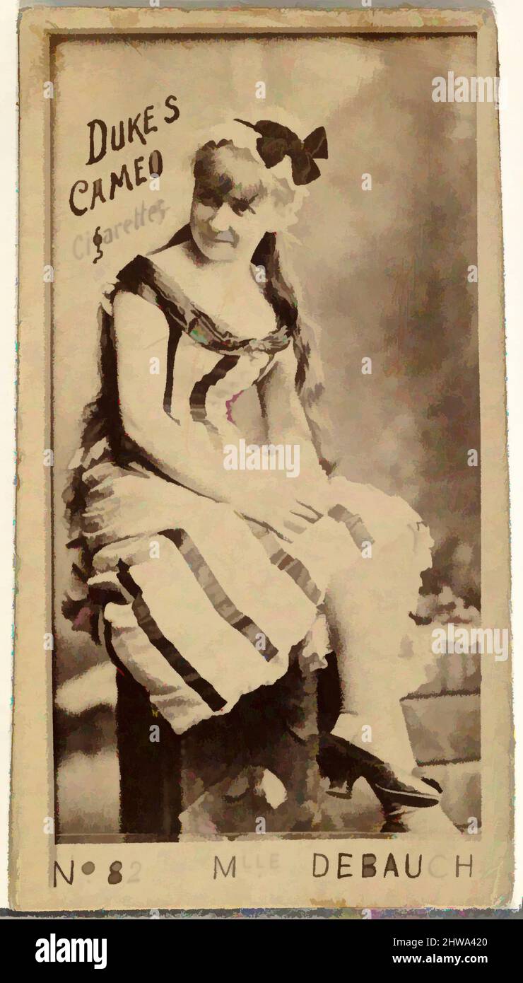 Art inspired by Drawings and Prints, Photograph, Card Number 82, Mlle ...