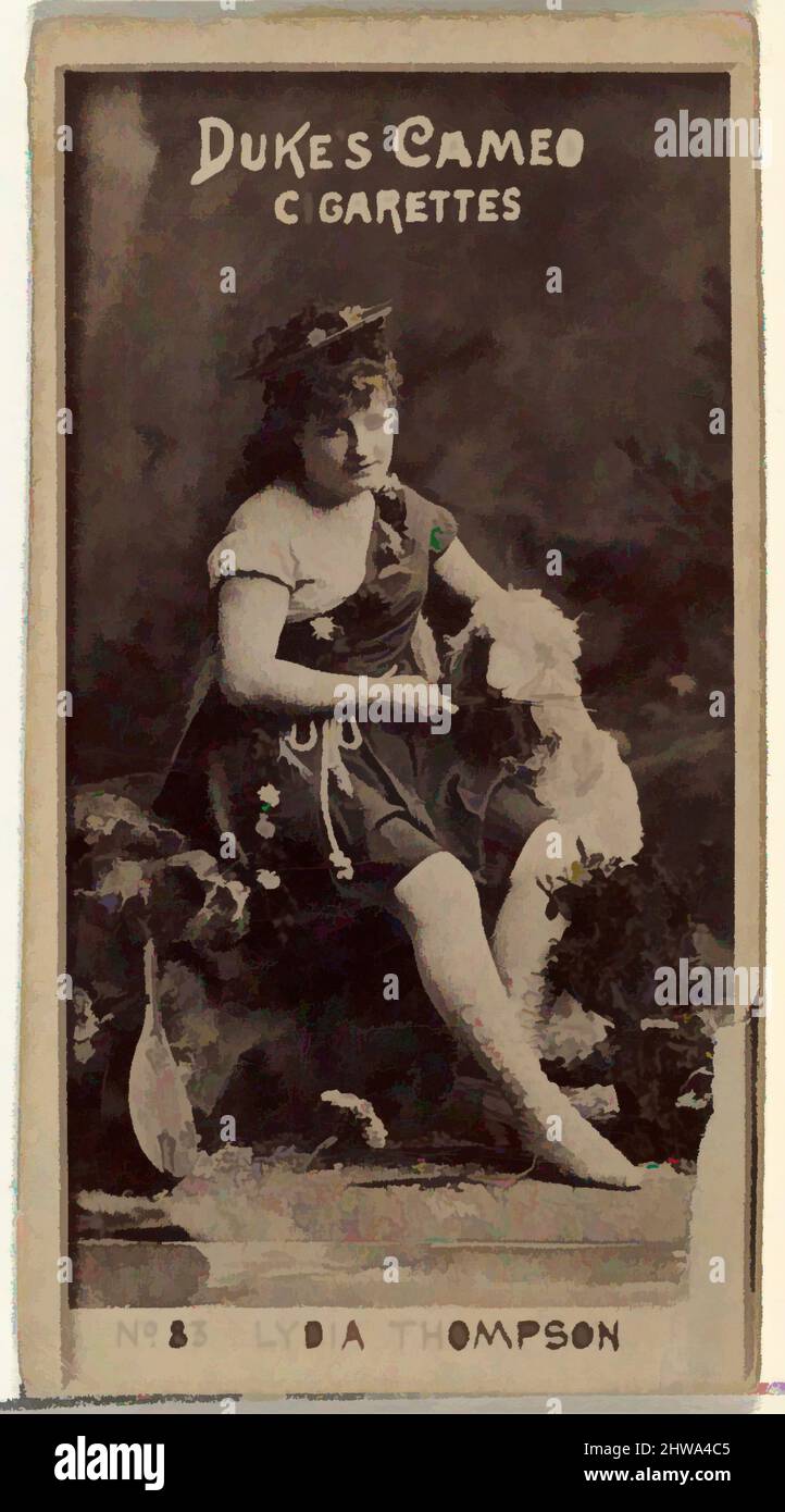 Art inspired by Drawings and Prints, Photograph, Card Number 83, Lydia ...