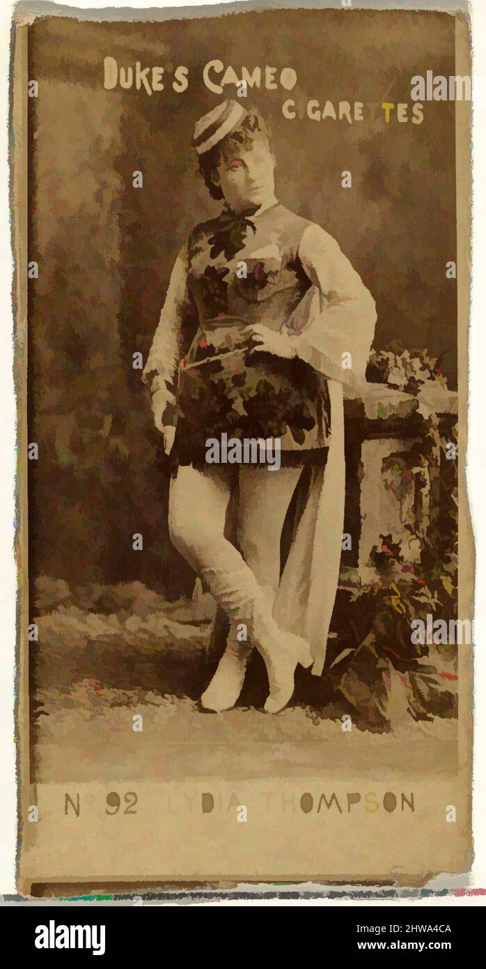 Art inspired by Drawings and Prints, Photograph, Card Number 92, Lydia ...