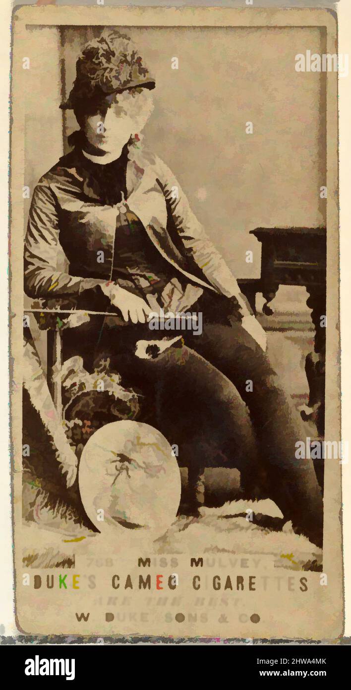 Art inspired by Drawings and Prints, Photograph, Card Number 758, Miss ...