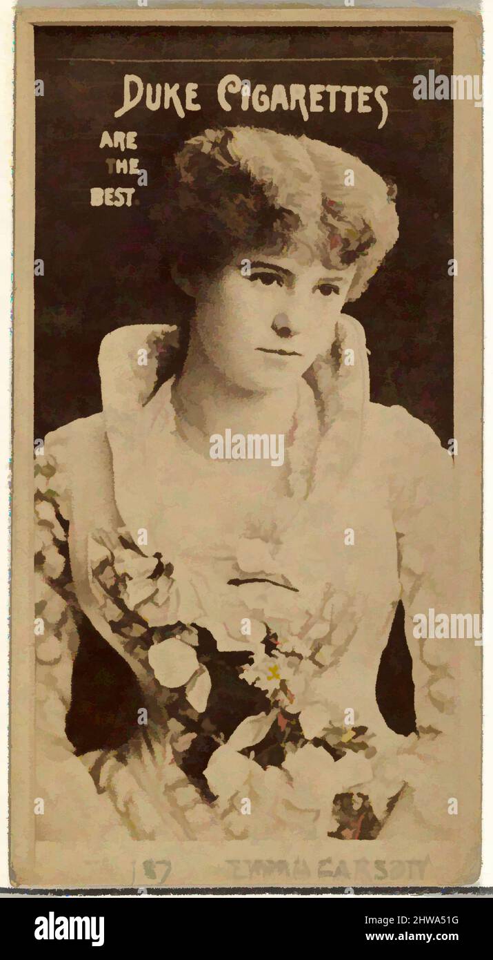 Art inspired by Drawings and Prints, Photograph, Card Number 187, Emma ...