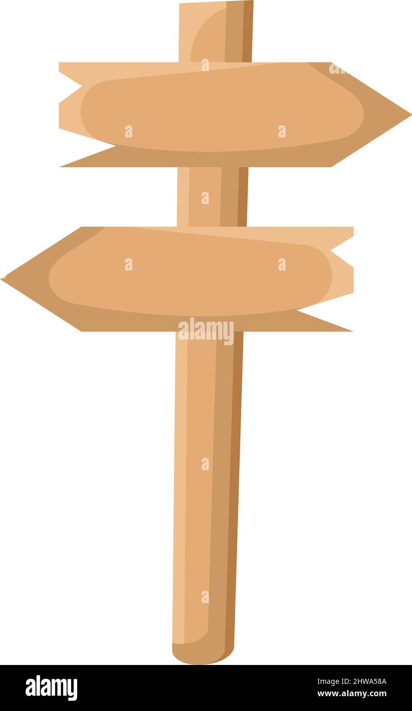 Directional post arrows in Stock Vector Images - Alamy