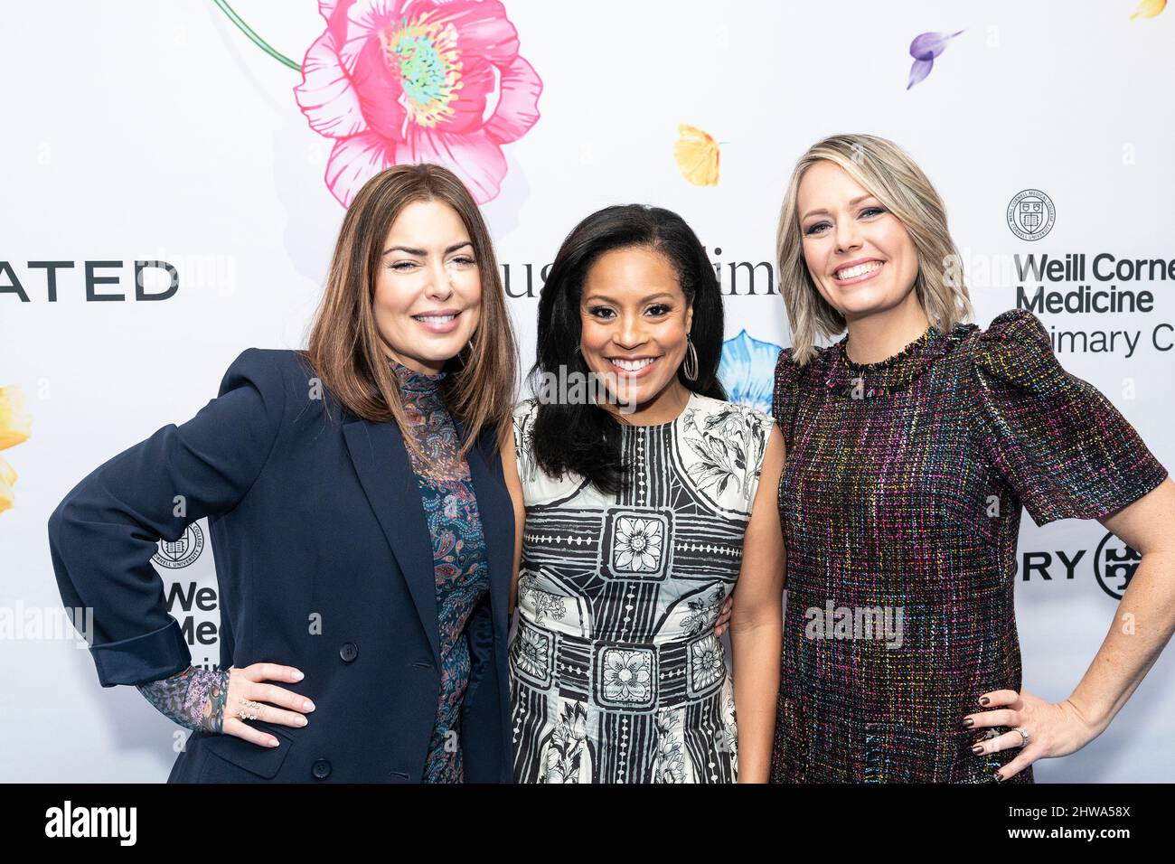 New York, USA. 04th Mar, 2022. Bobbie Thomas, Sheinelle Jones, Dylan ...