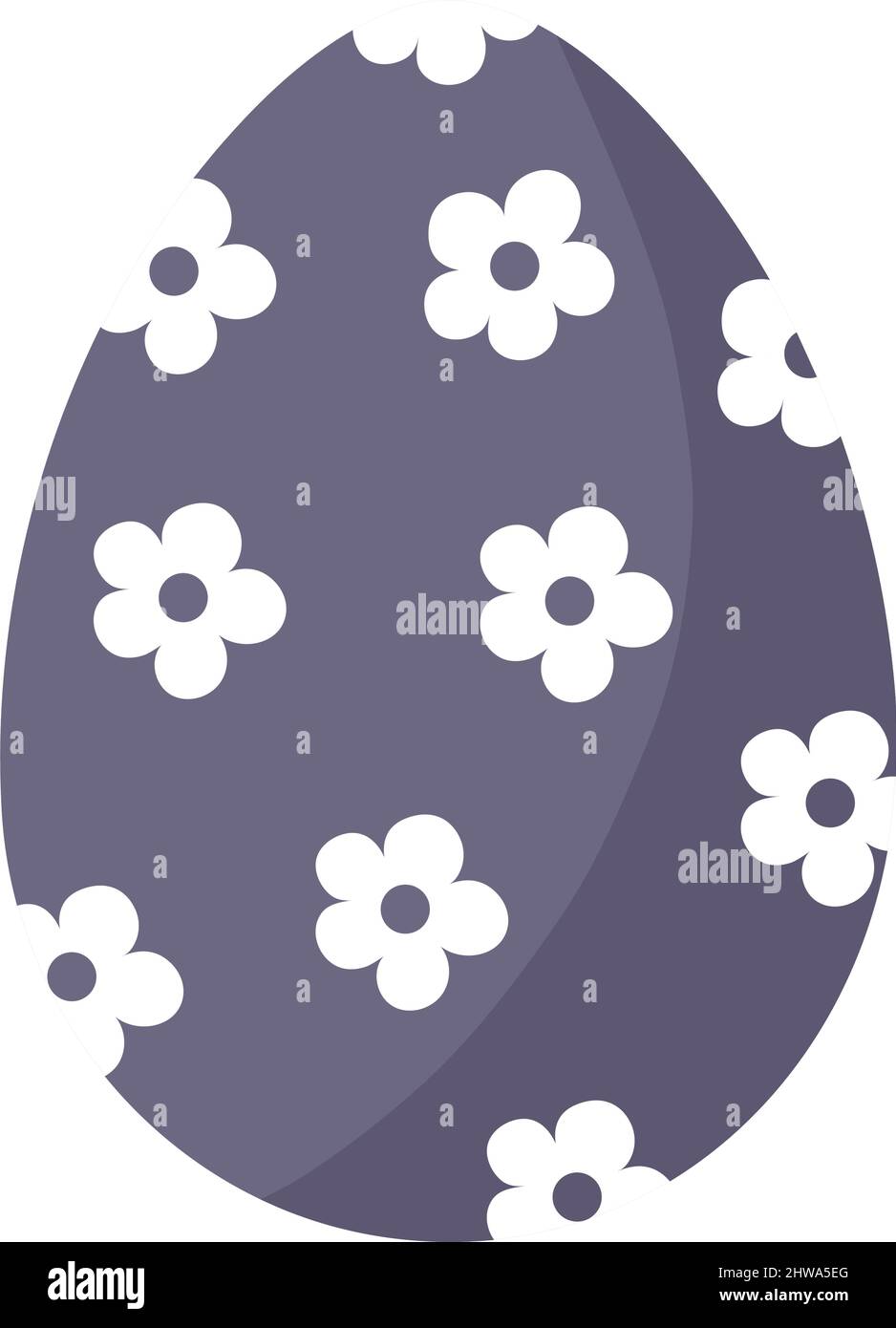 purple easter egg Stock Vector Image & Art - Alamy