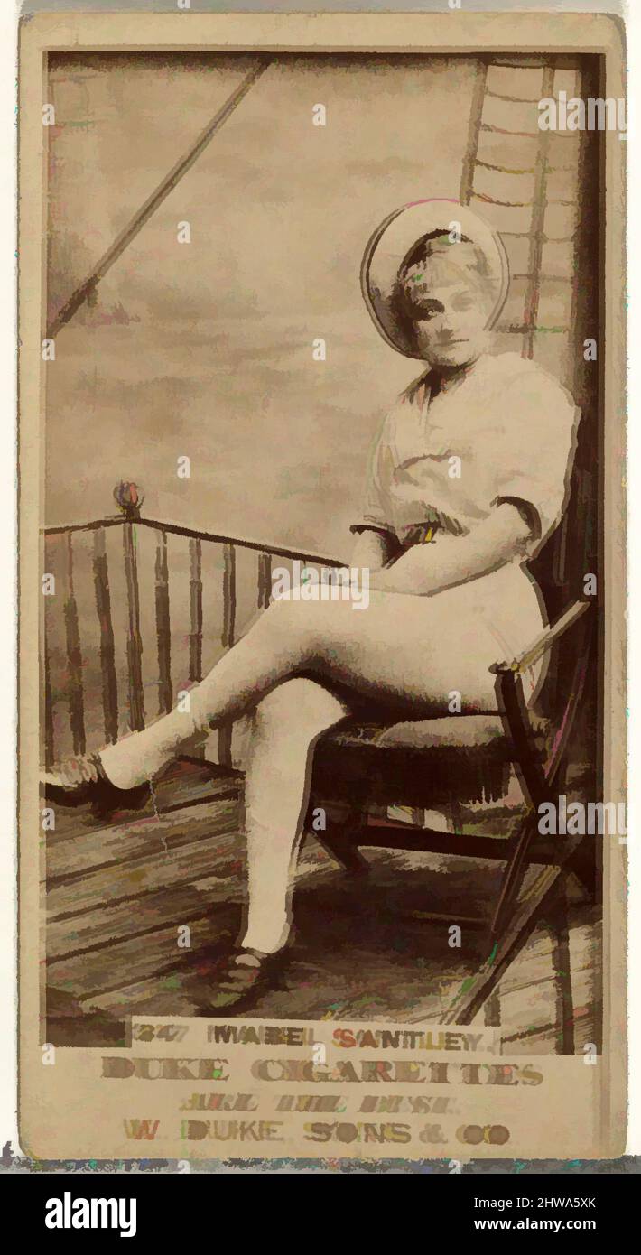 Art inspired by Drawings and Prints, Photograph, Card Number 347, Mabel ...