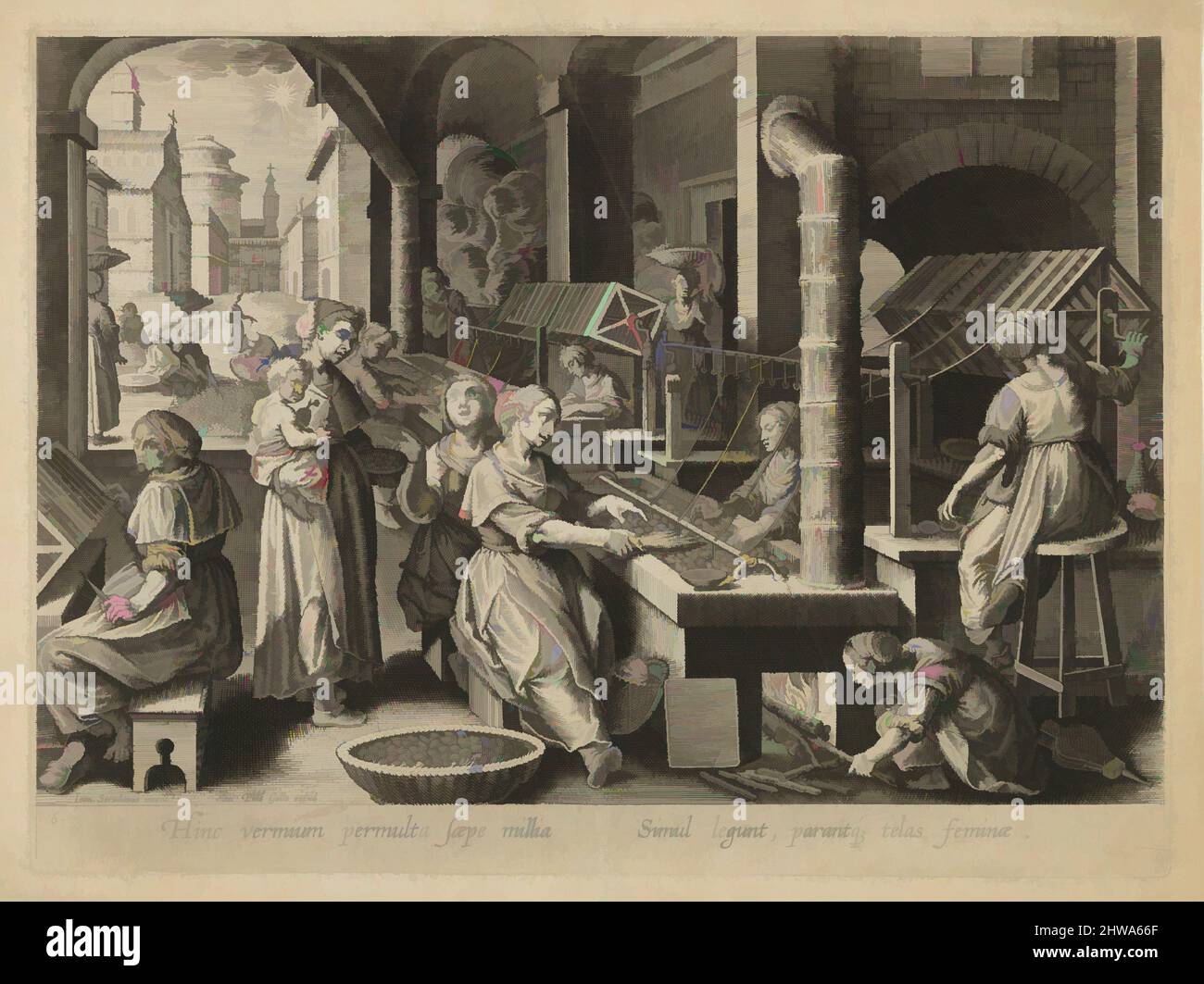 Reeling silk hi-res stock photography and images - Alamy