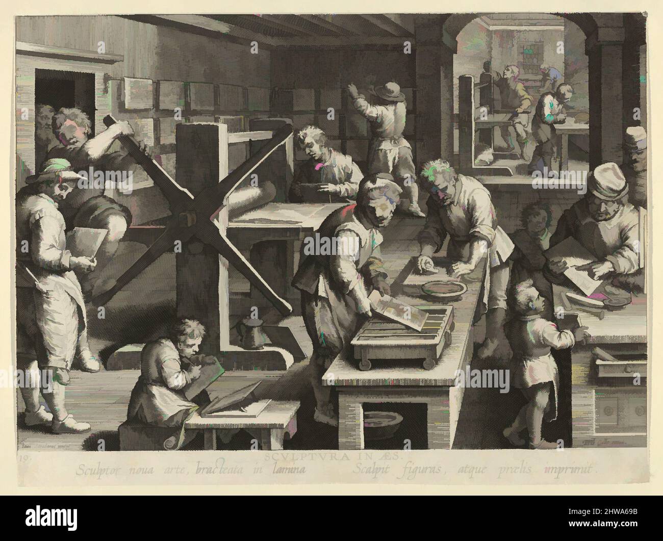 Art inspired by Drawings and Prints, Print, New Inventions of Modern ...