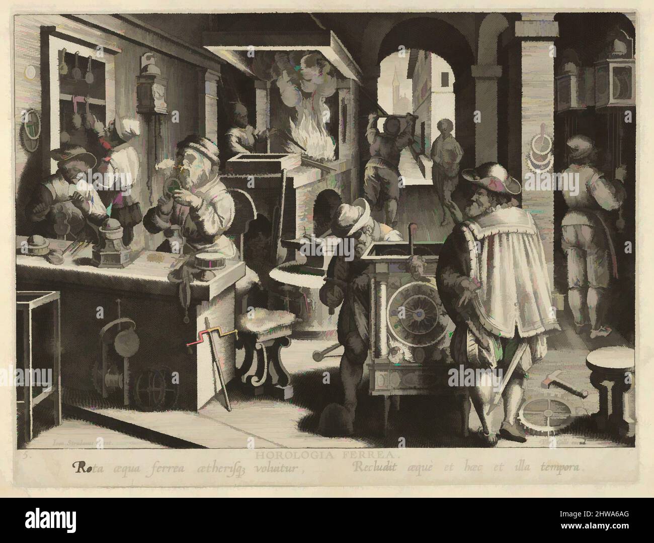 Clockwork Eye Drawing