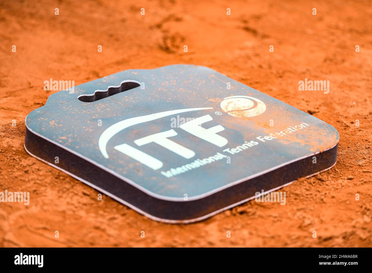 International tennis federation logo hi-res stock photography and ...