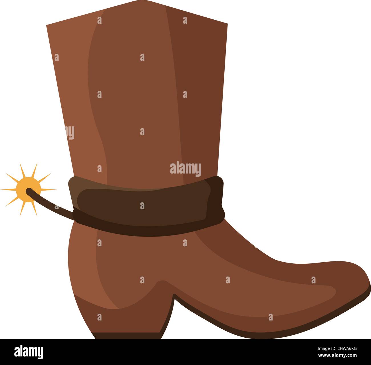 cowboy boot design Stock Vector Image & Art - Alamy