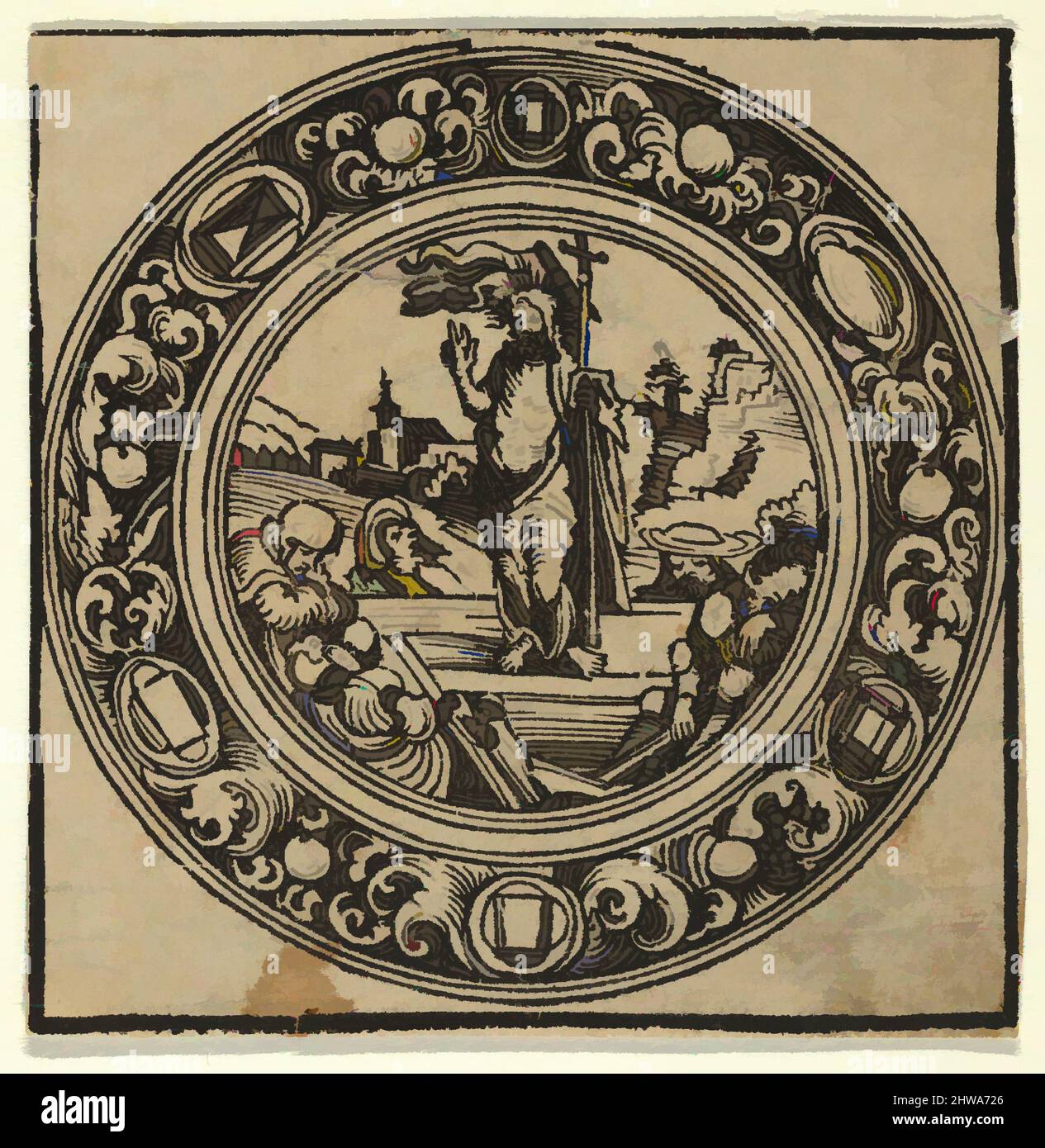 Art inspired by Drawings and Prints, Print, Pacifical with Resurrection ...