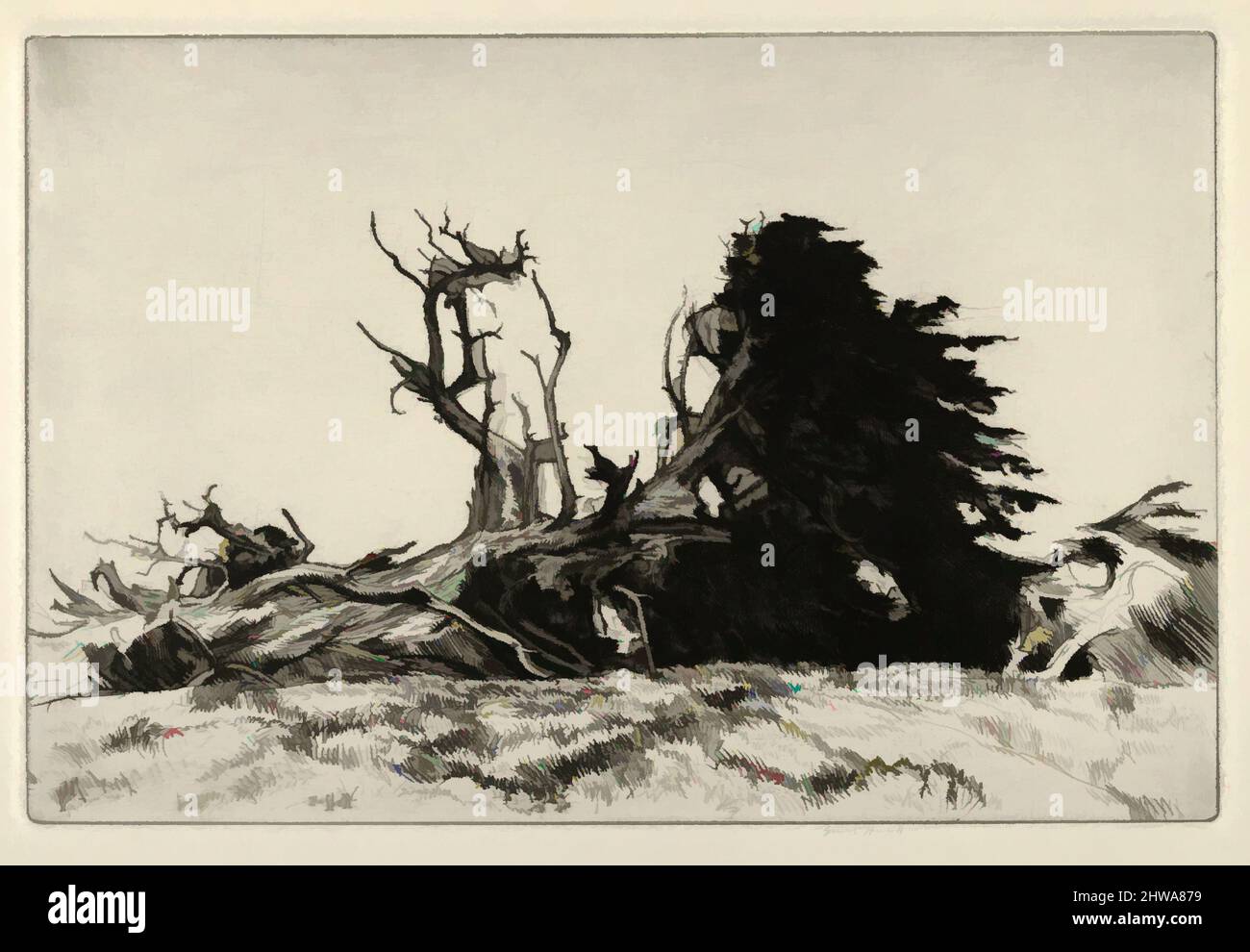 Art inspired by Drawings and Prints, Print, Fallen Centuries, Artist ...