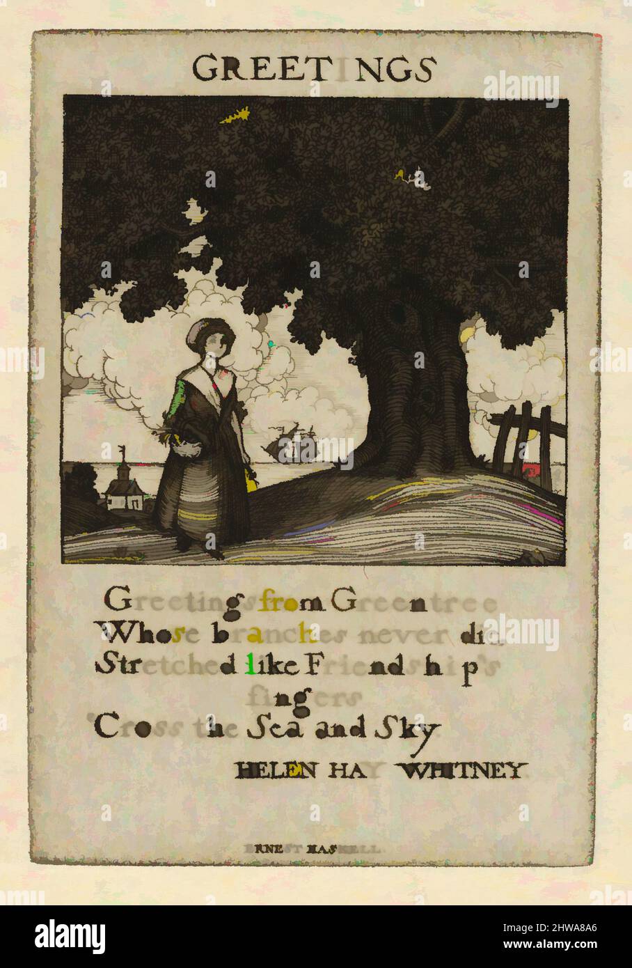 Art inspired by Drawings and Prints, Print, Helen Hay Whitney, Artist ...