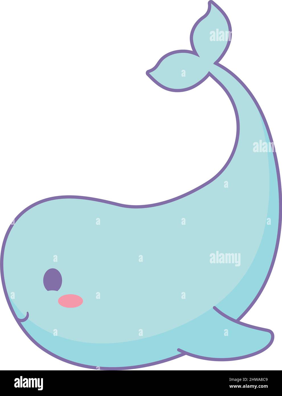 blue whale design Stock Vector Image & Art - Alamy