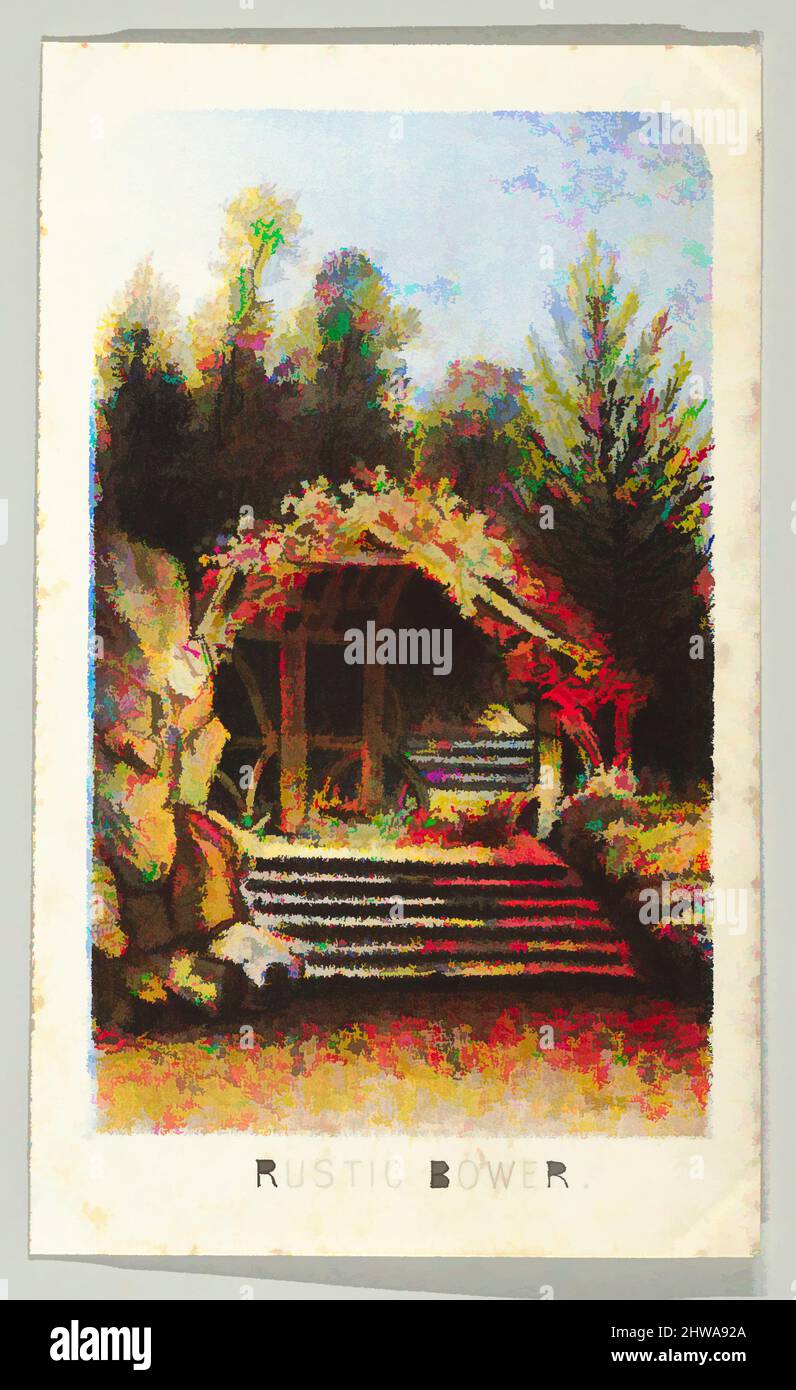 Art inspired by Drawings and Prints, Print, Rustic Bower, from the ...