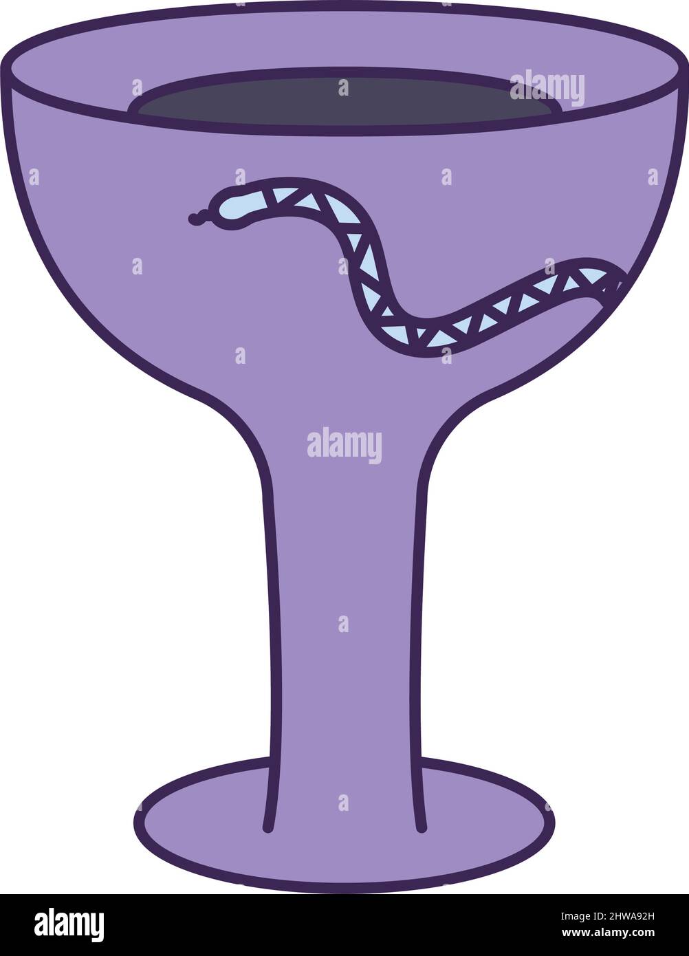 snake cup design Stock Vector Image & Art - Alamy