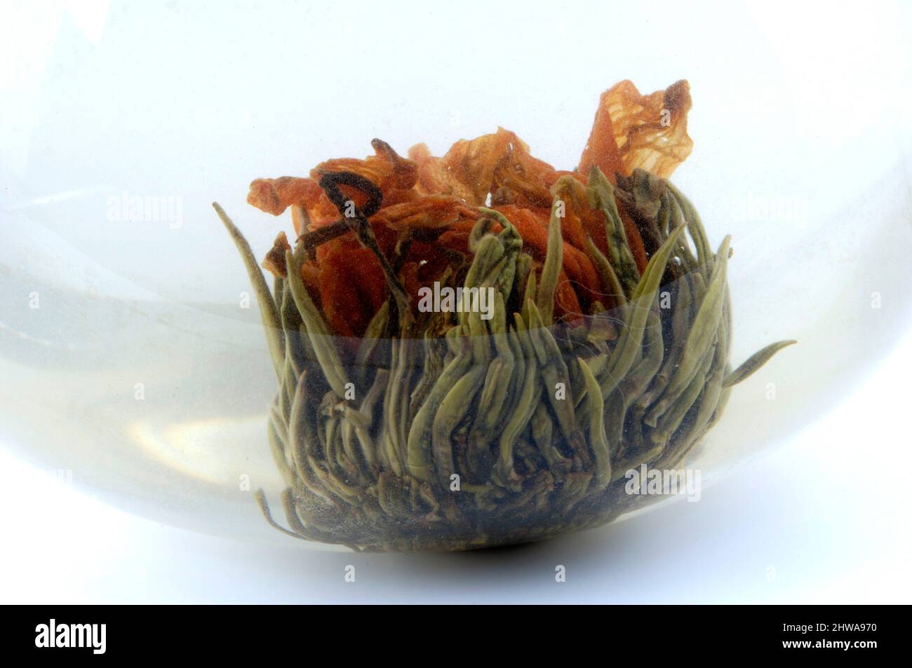 Tea flowers in a tea bottle, flowers blossom tea, Green Tea Sweet ...