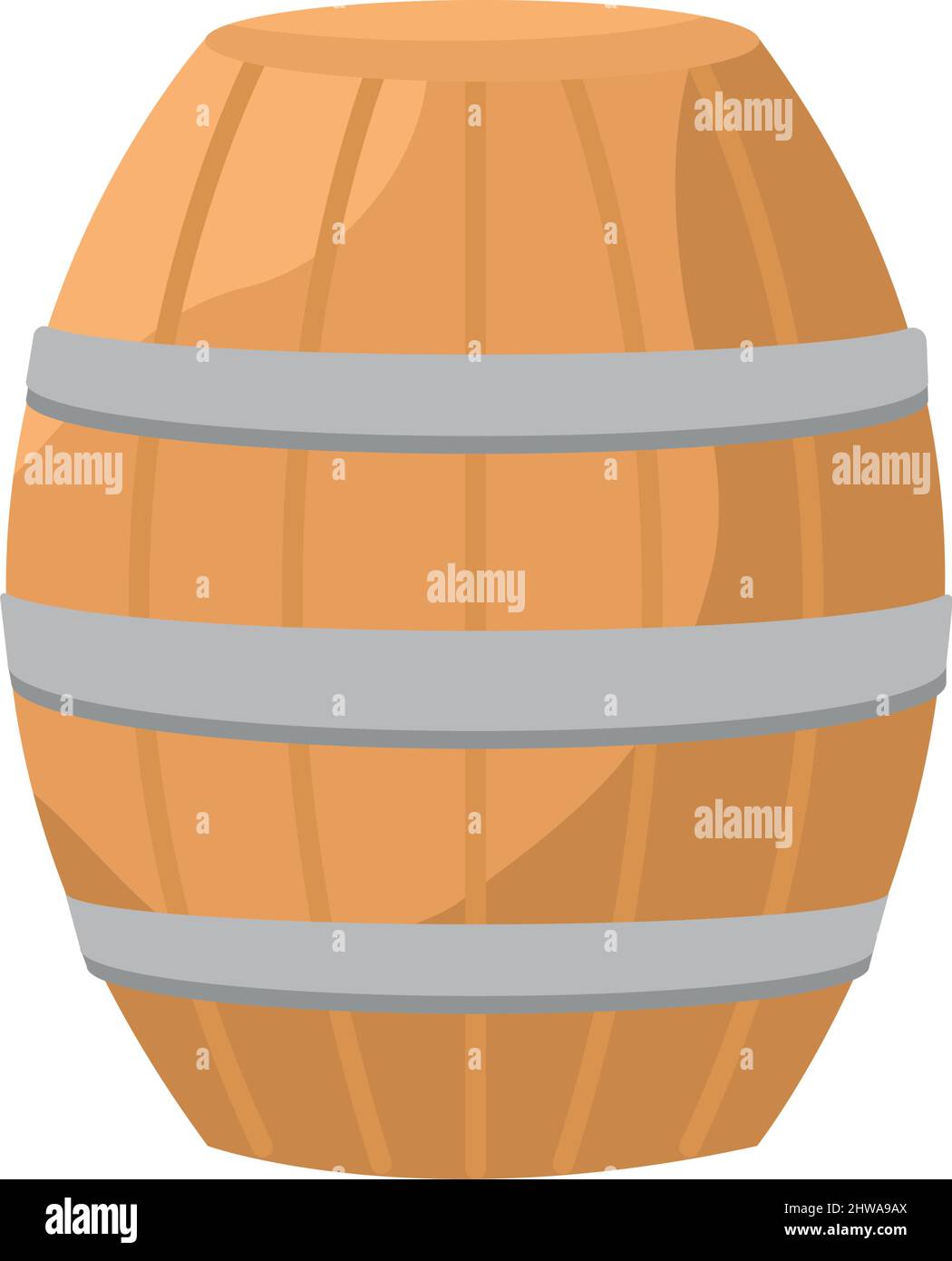 wooden barrel design Stock Vector Image & Art - Alamy