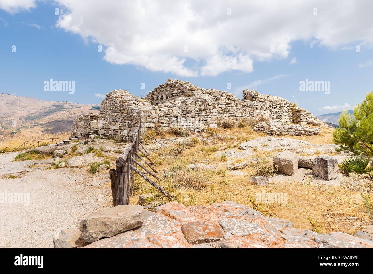 Overall Sights of The Mosque (Moschea - Part II) at Segesta ...