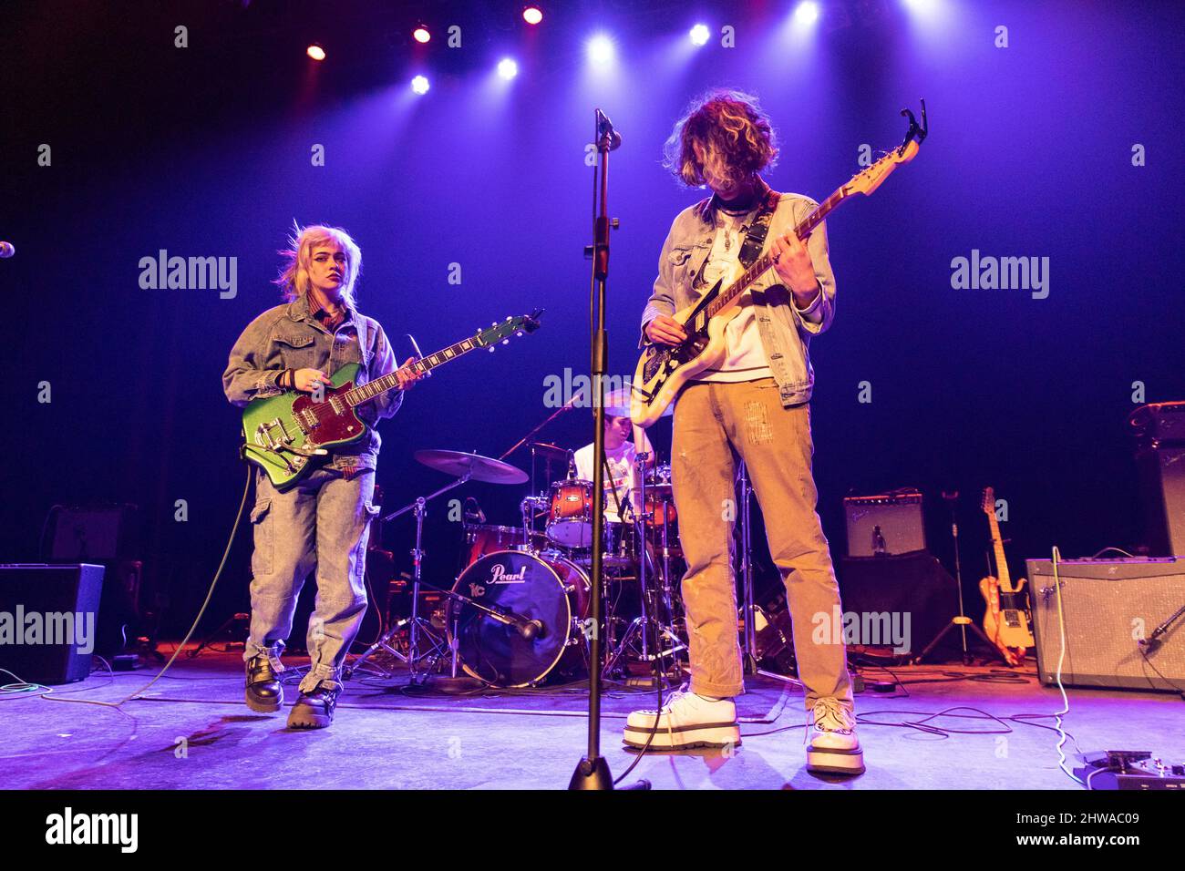 Milwaukee, USA. 02nd Mar, 2022. Olivia O. (Olivia Osby) and Avsha the Awesome (Avshalom Weinberg ...