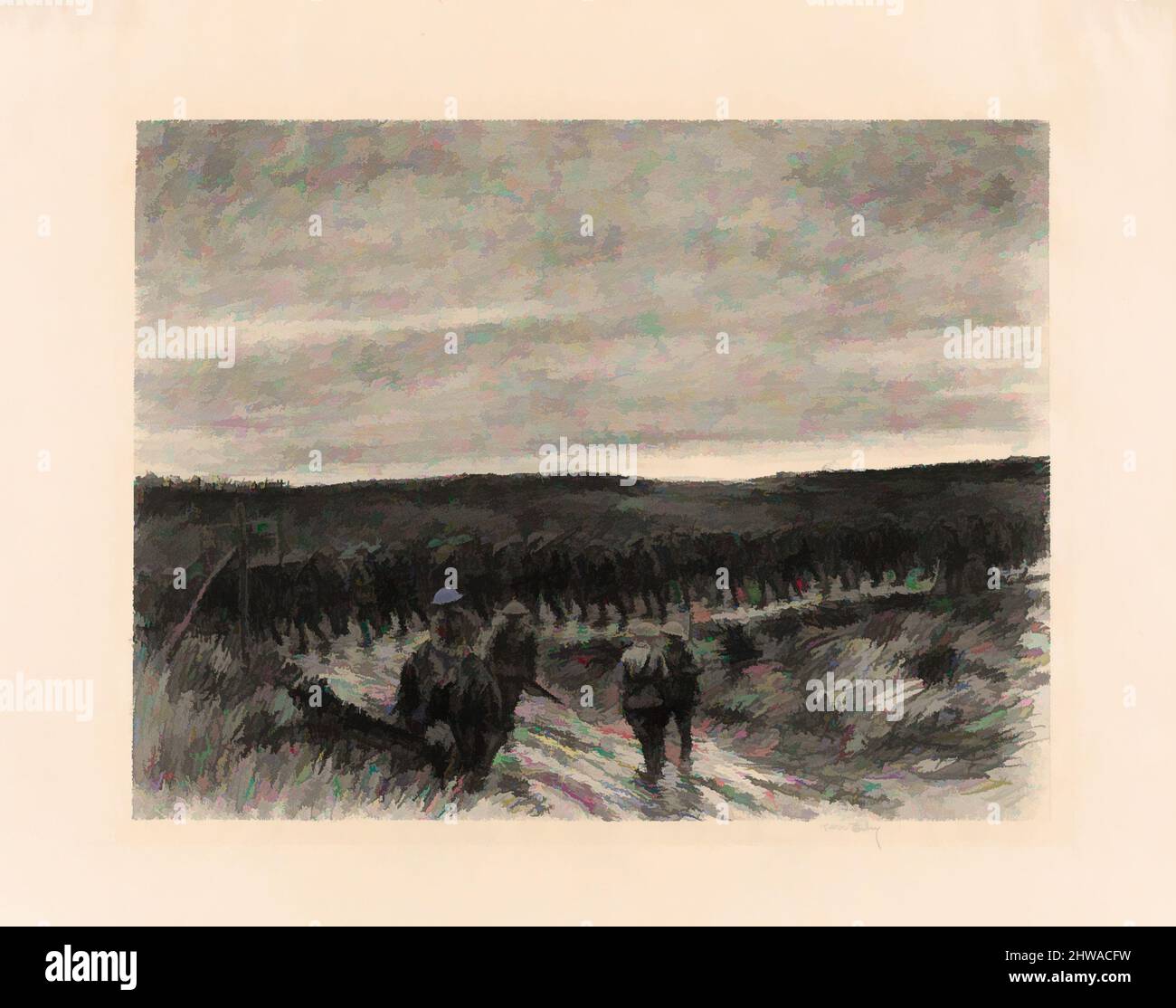 Art inspired by Drawings and Prints, Print, Infantry, Chateau-Thierry ...