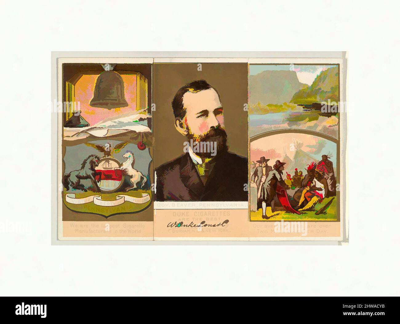 Art inspired by Governor Beaver, Pennsylvania, from "Governors, Arms ...