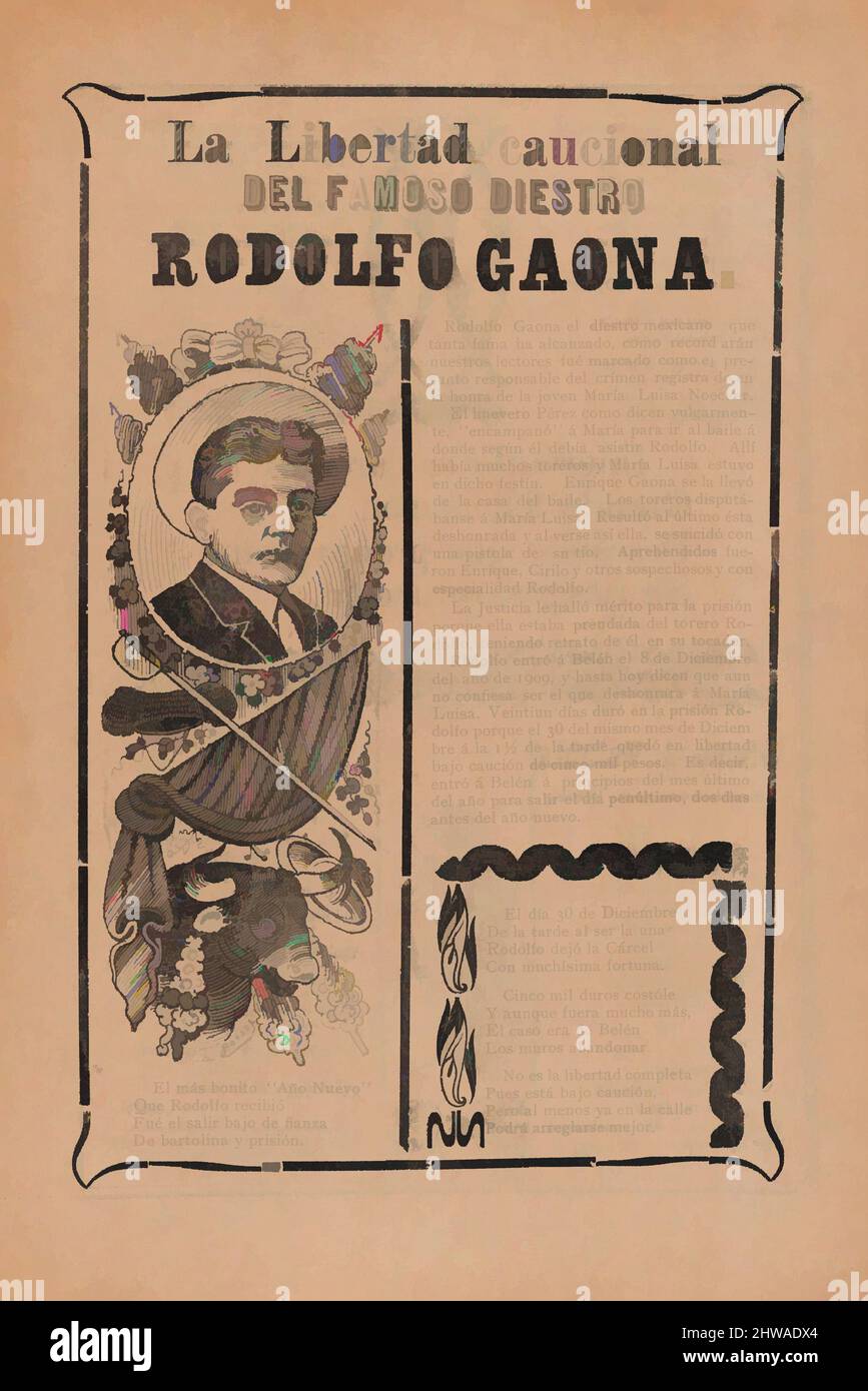 Skillful bullfighter rodolfo gaona hi-res stock photography and images ...