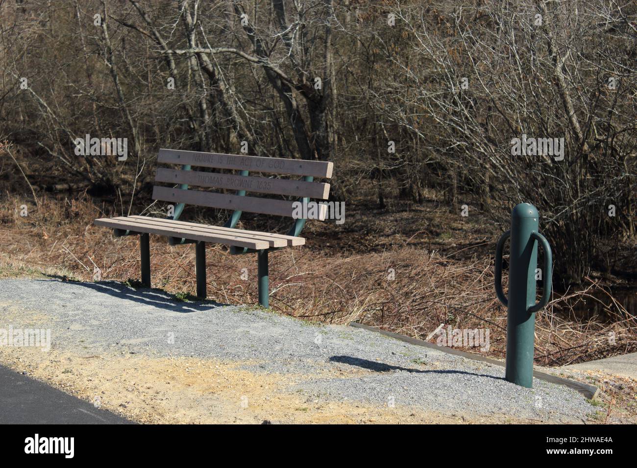 rest area walking trail Stock Photo - Alamy