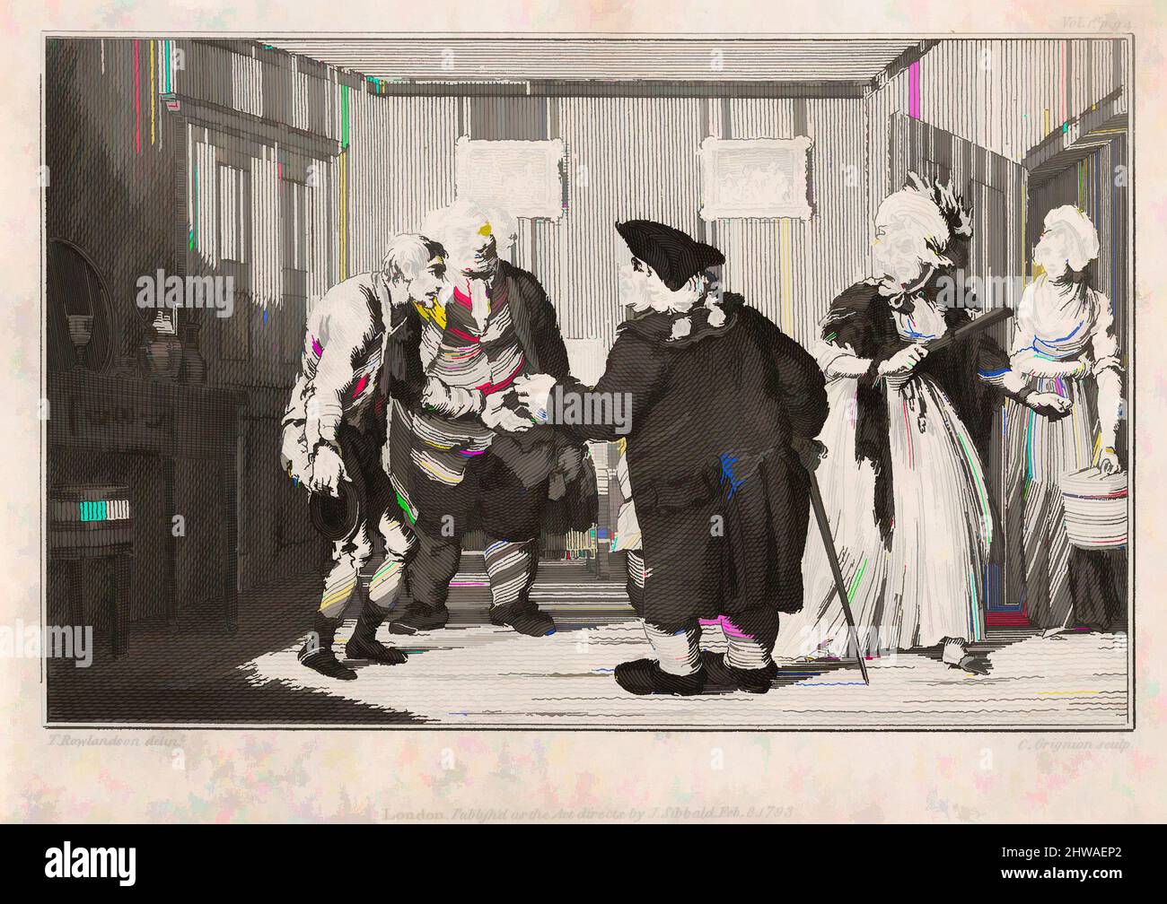 Art inspired by Drawings and Prints, Print, The First Meeting of ...