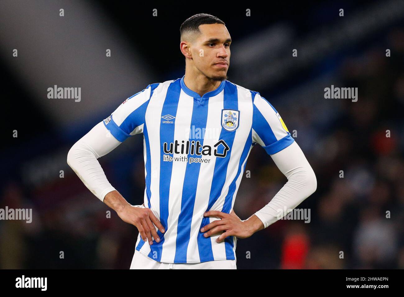 Jon Russell #37 of Huddersfield Town Stock Photo - Alamy