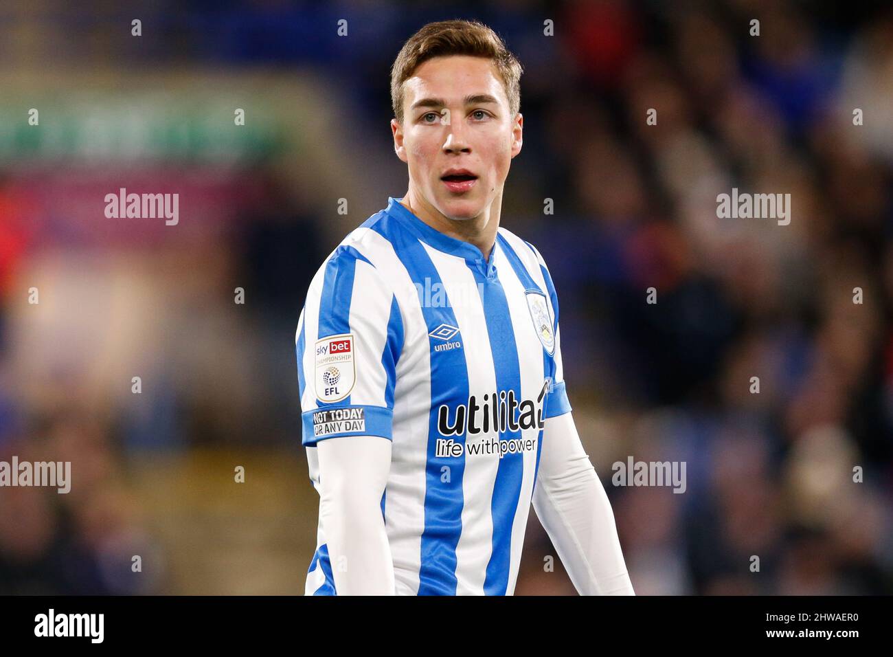Carel Eiting #48 of Huddersfield Town Stock Photo - Alamy