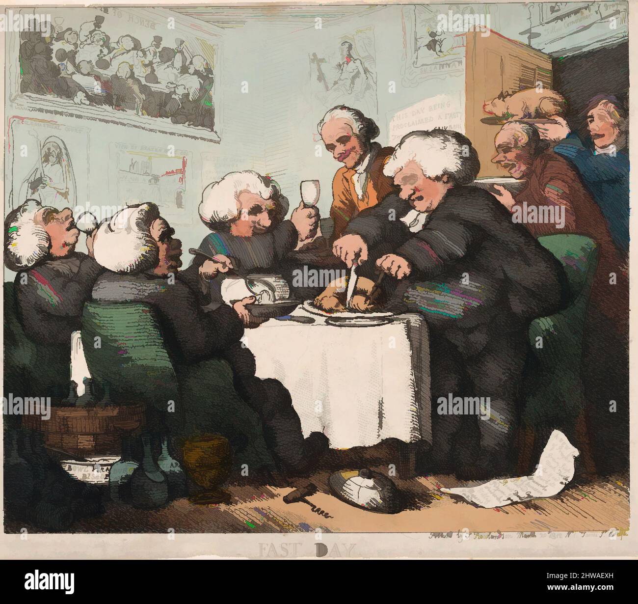 Art inspired by Drawings and Prints, Print, Fast Day, Artist and ...