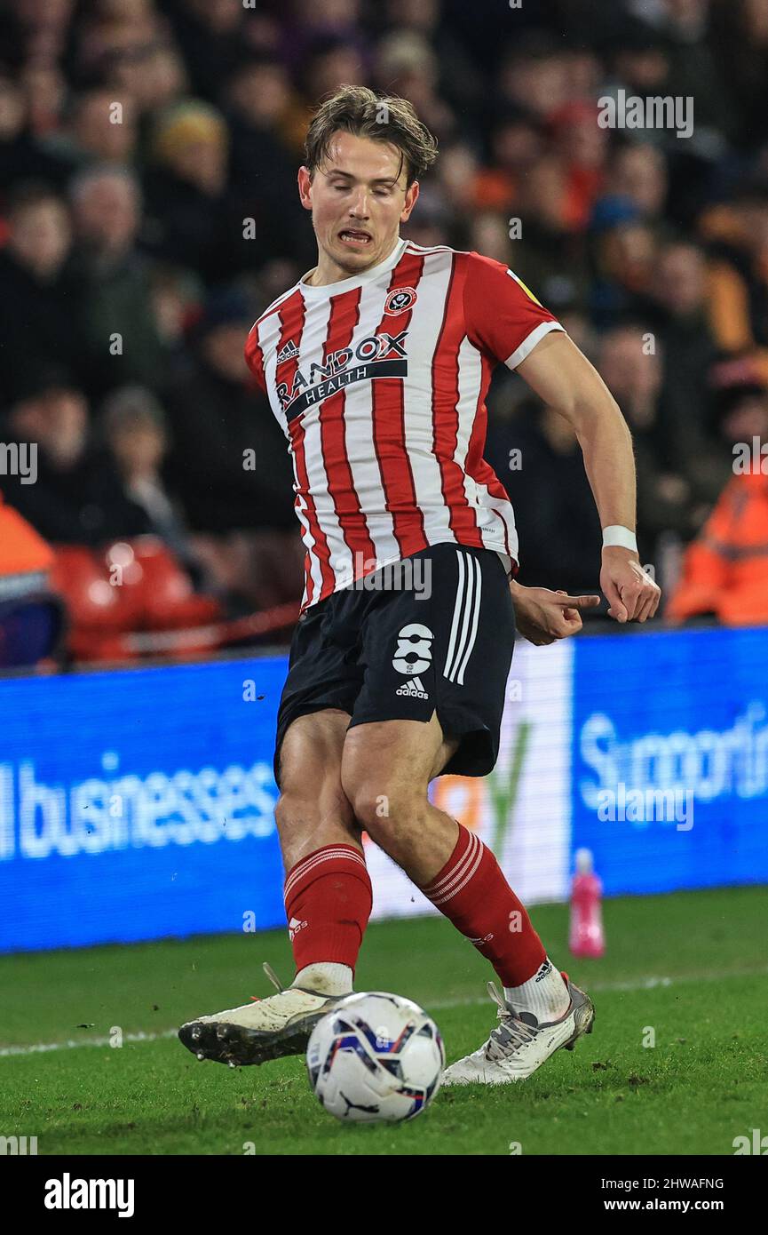 Sander Berge #8 of Sheffield United in action during the game Stock ...