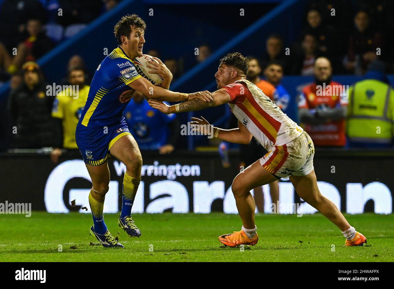Stefan Ratchford #1 of Warrington Wolves in action Stock Photo - Alamy