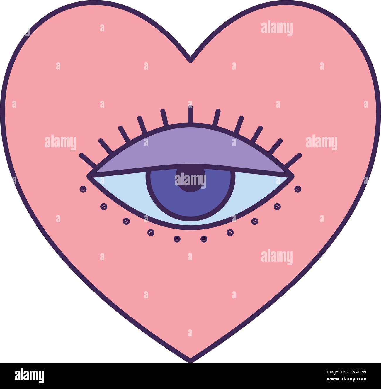 magic heart design Stock Vector Image & Art - Alamy