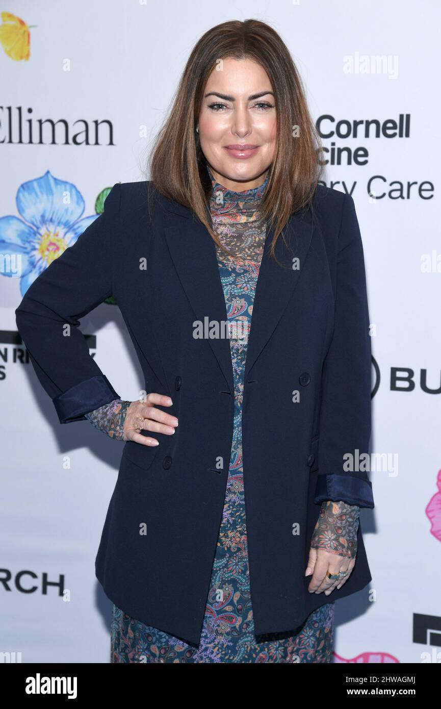 New York, USA. 04th Mar, 2022. Bobbie Thomas attends the Hudson River ...