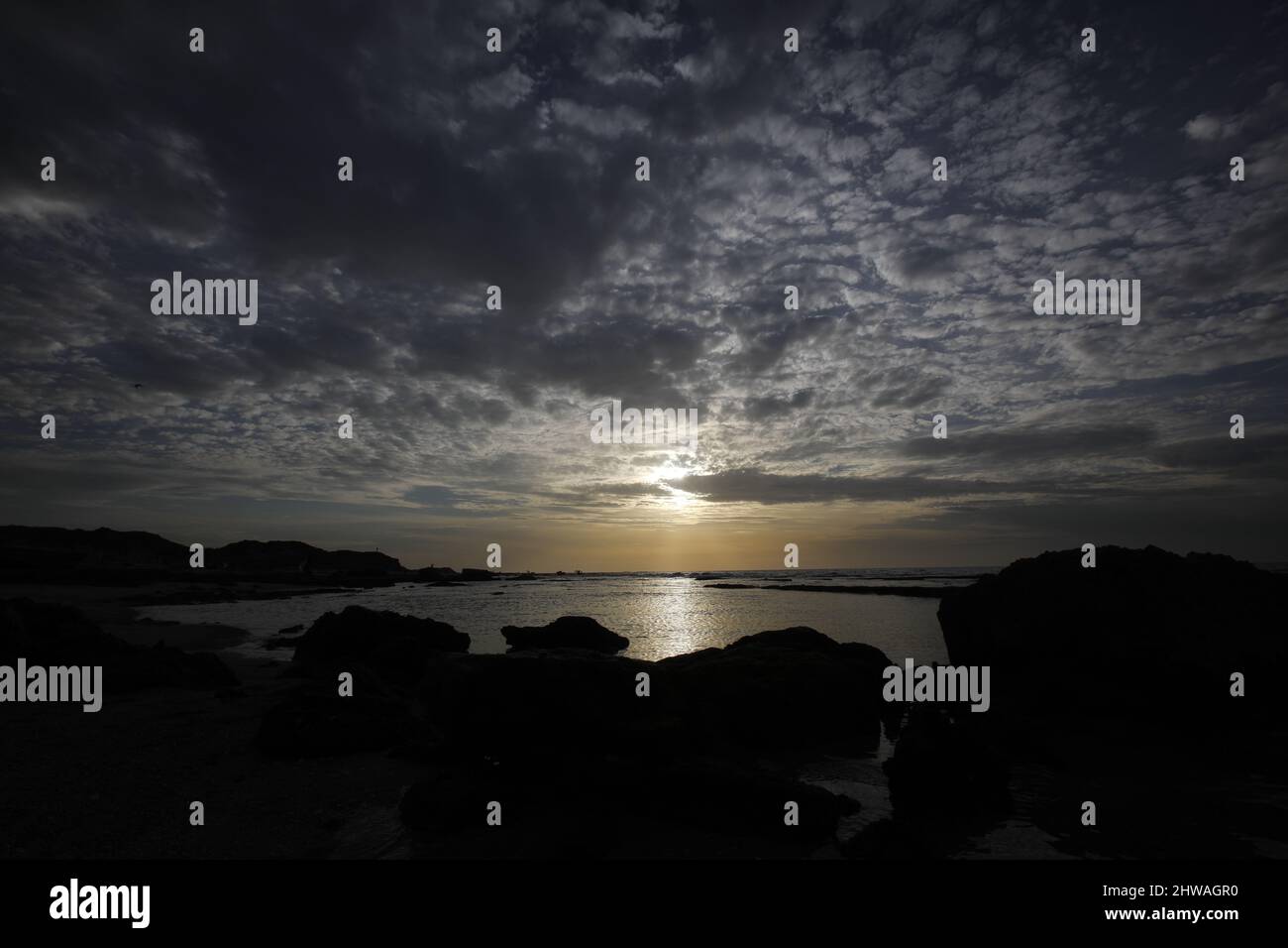 low waves on the shore of a beach High quality Stock Photo - Alamy