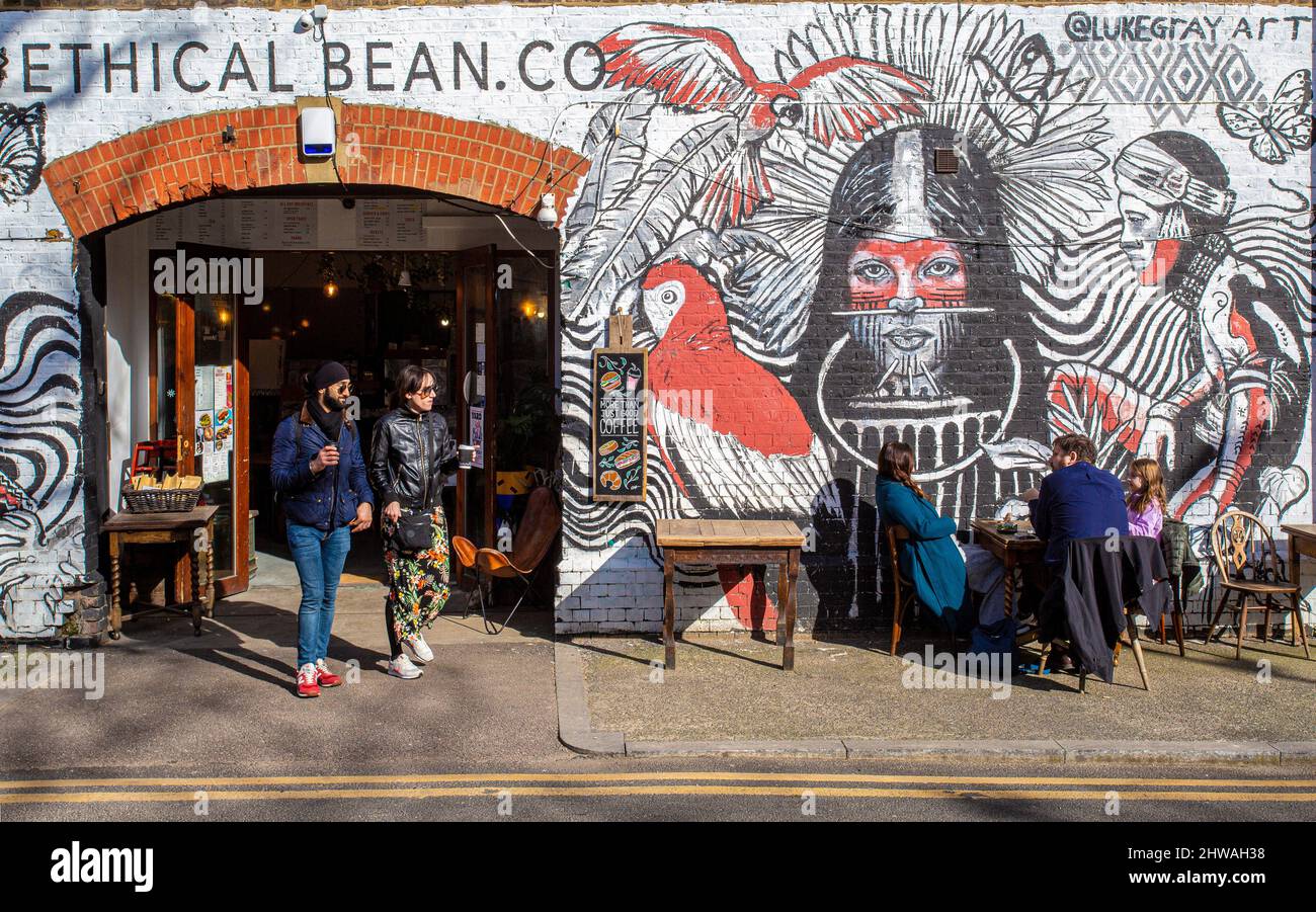 Ethical Bean Company independent cafe on fish island , East London ...
