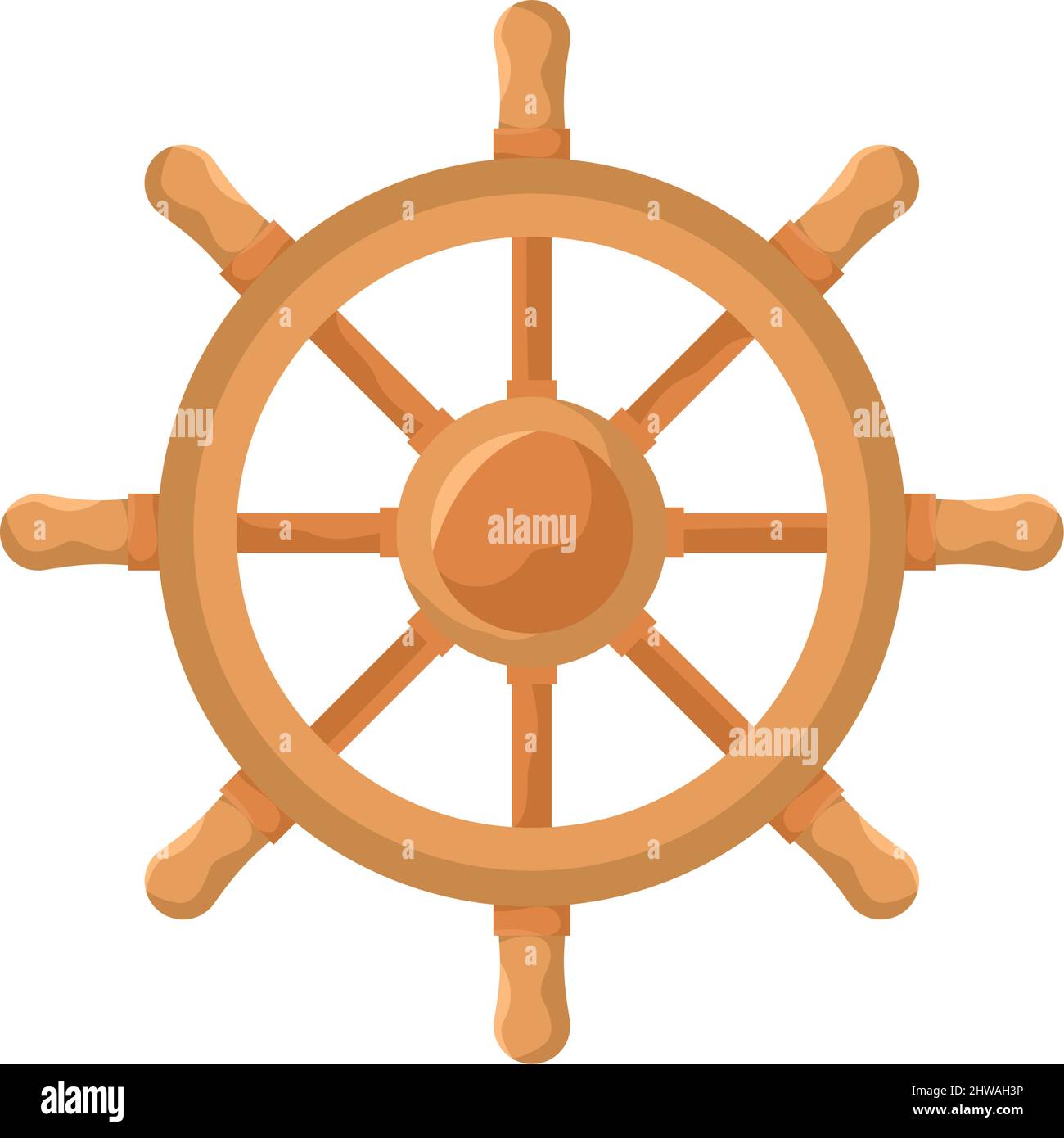 pirate wheel helm Stock Vector Image & Art - Alamy