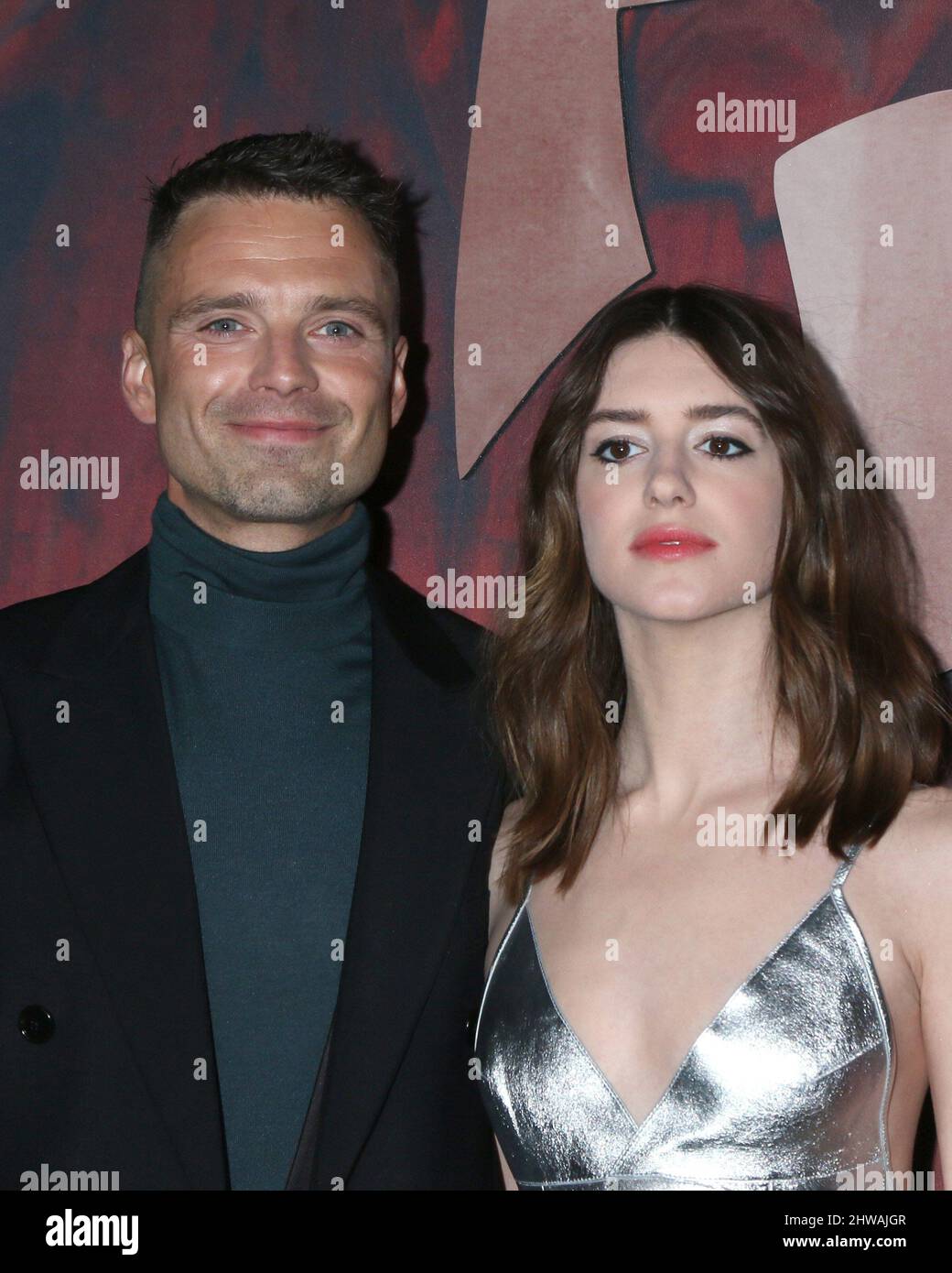Los Angeles, CA. 3rd Mar, 2022. Sebastian Stan, Daisy Edgar-Jones at ...