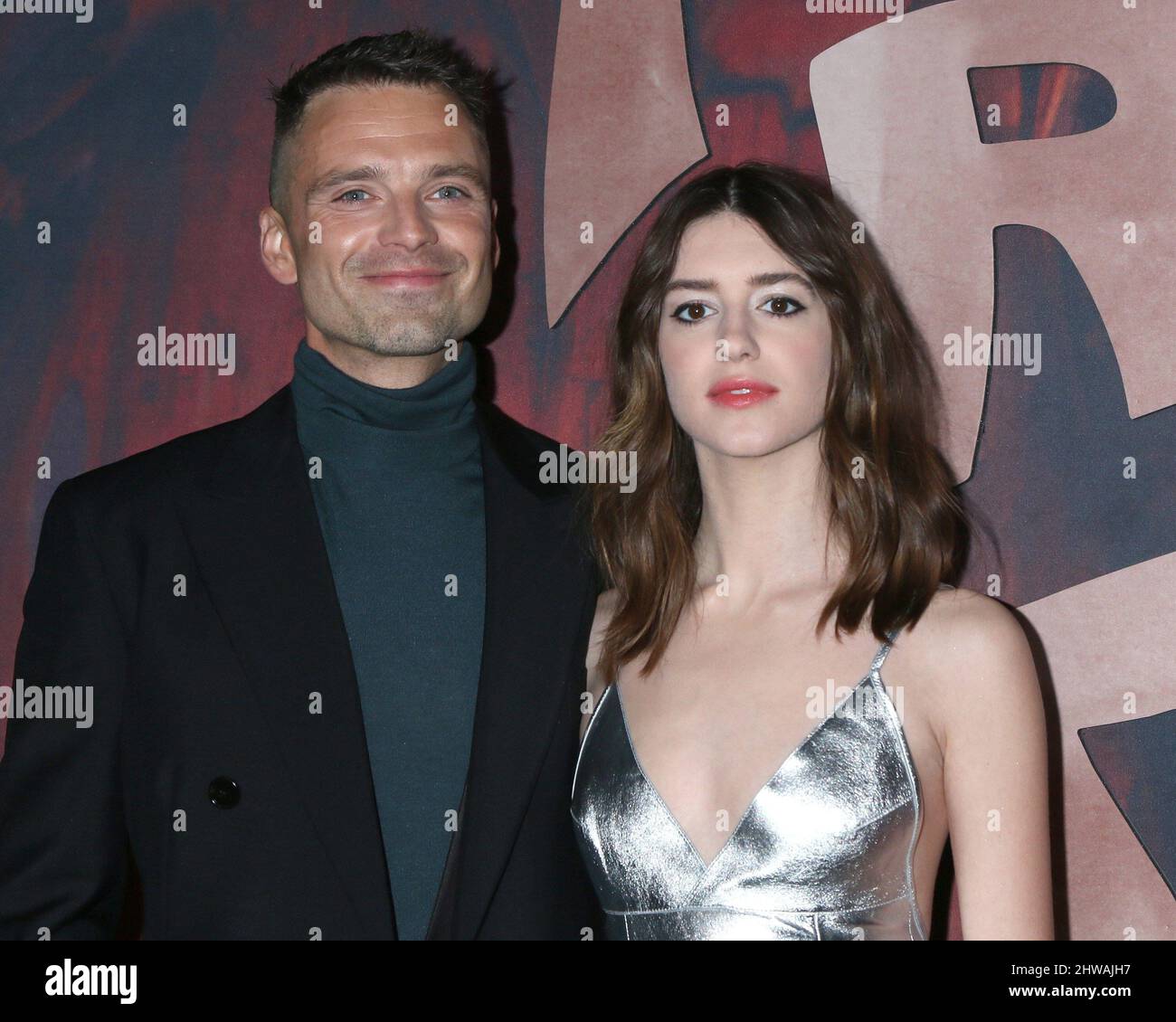 Los Angeles, CA. 3rd Mar, 2022. Sebastian Stan, Daisy Edgar-Jones at ...