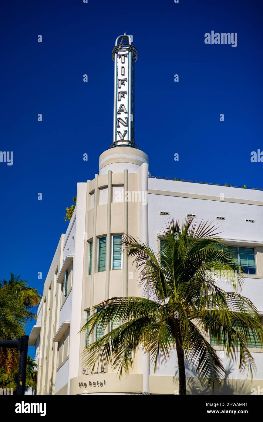 Hotel tiffany miami florida usa hi-res stock photography and images - Alamy