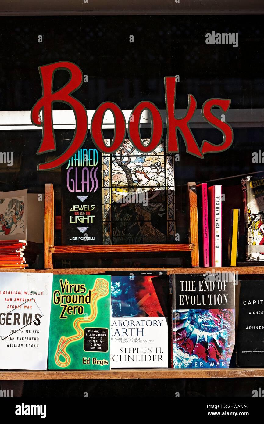 Ballarat Australia / Bookstore shop window in Sturt Street, Ballarat ...