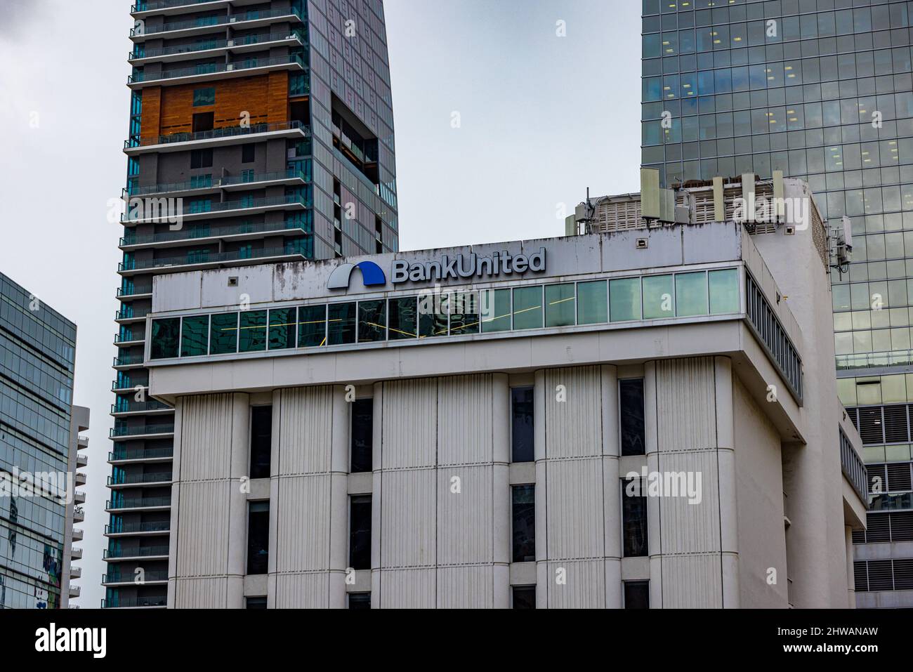 Miami florida bank america building hi-res stock photography and images ...
