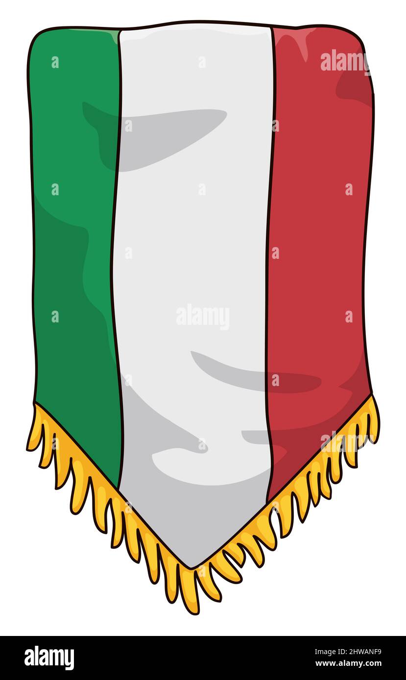 Italian Flag Cartoon
